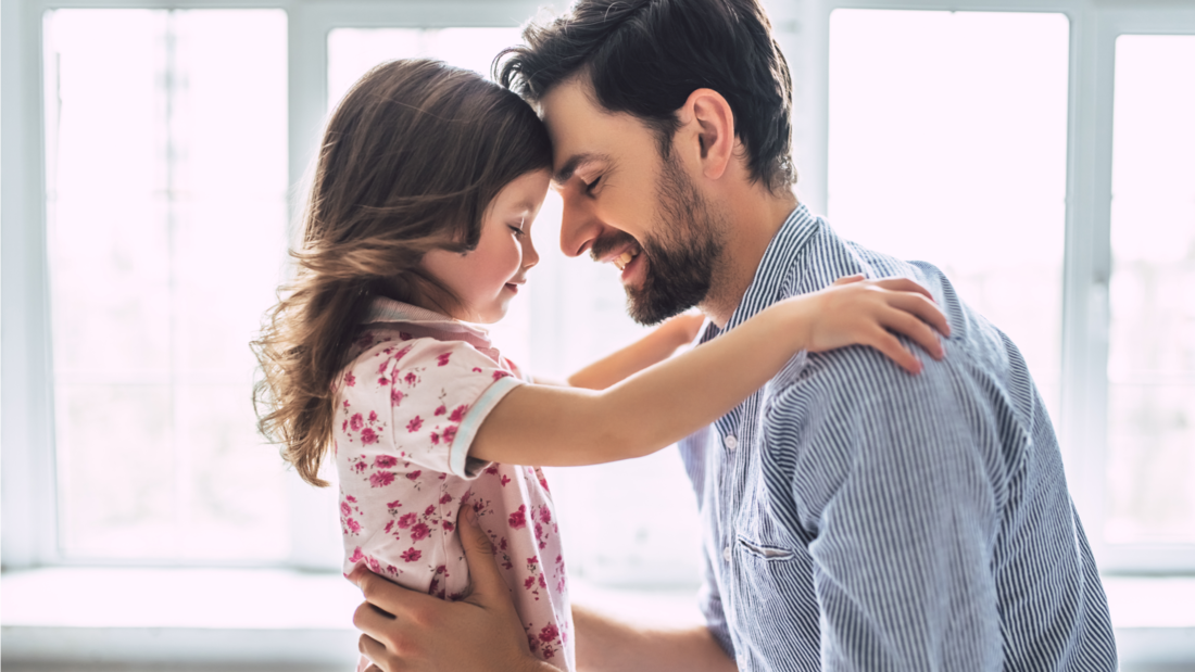 Vater Tochter Beziehung Das Wünschen Sich Mädchen Dad